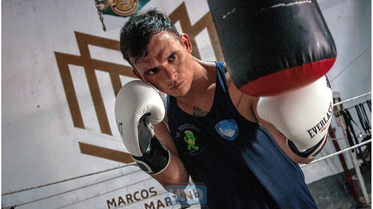 Marcos Martínez se prepara para su primera pelea del año