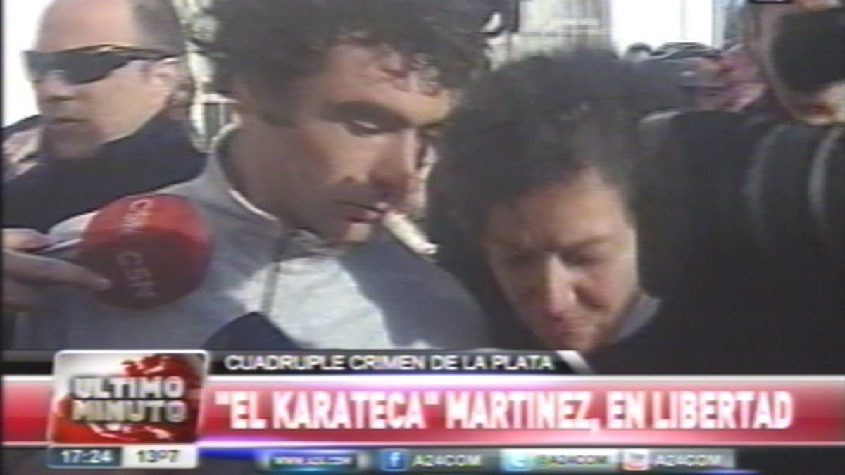 Karateca Martínez quedó libre