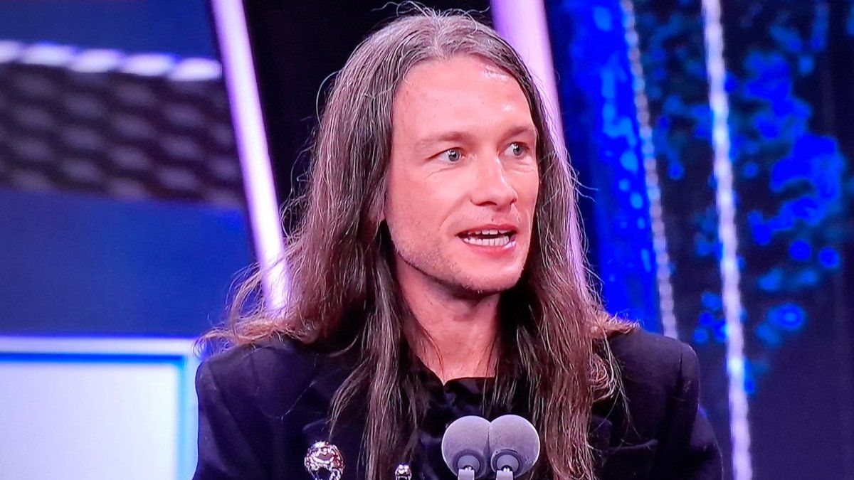 Una estatuilla para Daniel Fanego, el momento más emotivo de los ...