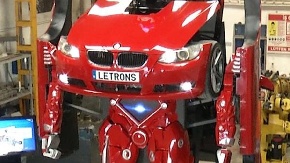 El increíble Transformer basado en un modelo de BMW