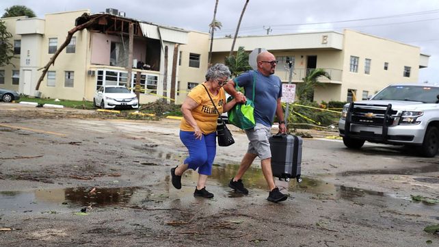 Huracán Ian devastó Florida: las trágicas imágenes
