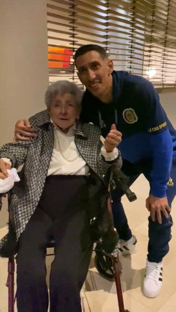 Sueño cumplido para Elsita: la fanática abuela tucumana de 100 años ...