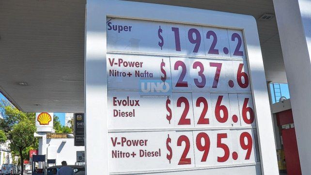 Shell aumentó el precio de sus combustibles un 4%