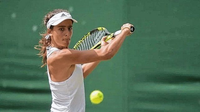 María Lourdes Carlé avanza a cuartos de final en Bucarest