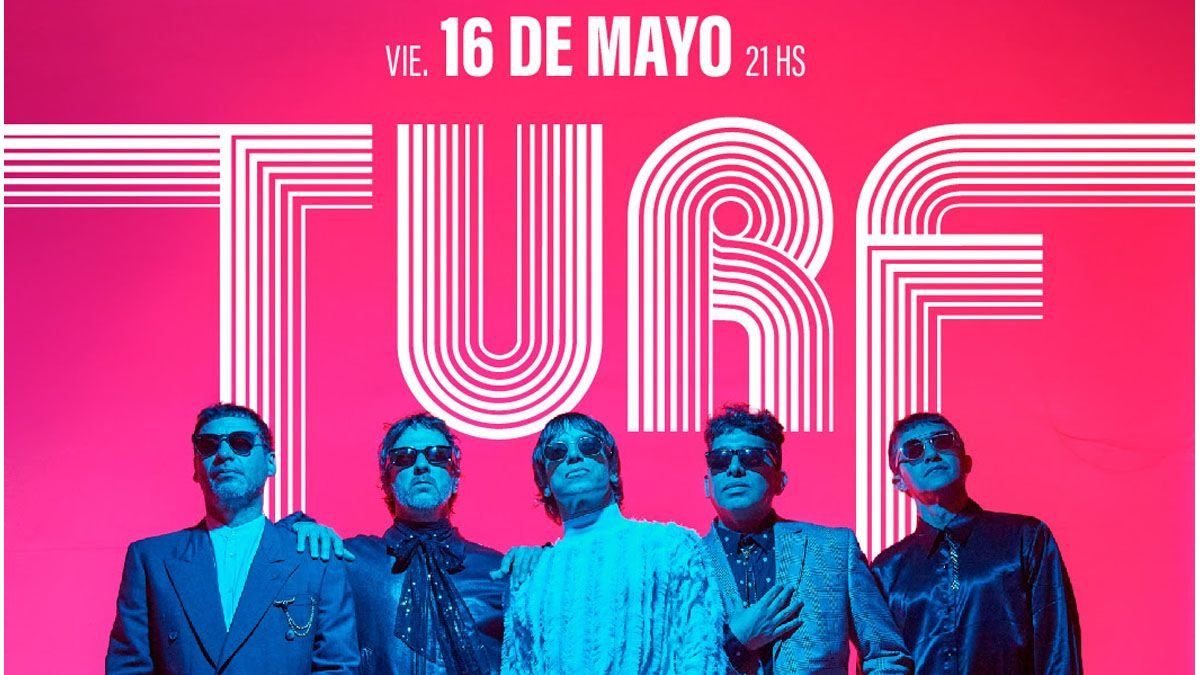 Turf vuelve a Santa Fe con un show imperdible y cargado de clásicos