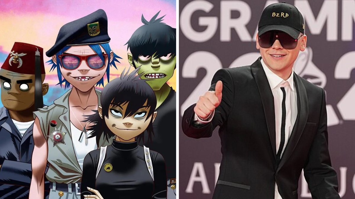 Gorillaz anunció una colaboración junto a Bizarrap en el adelanto de su ...