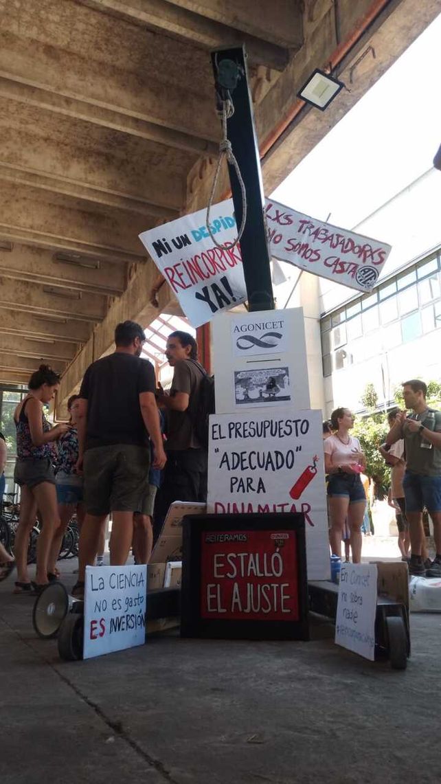 Conicet Rosario: jornada de lucha para reclamar por 38 puestos de ...