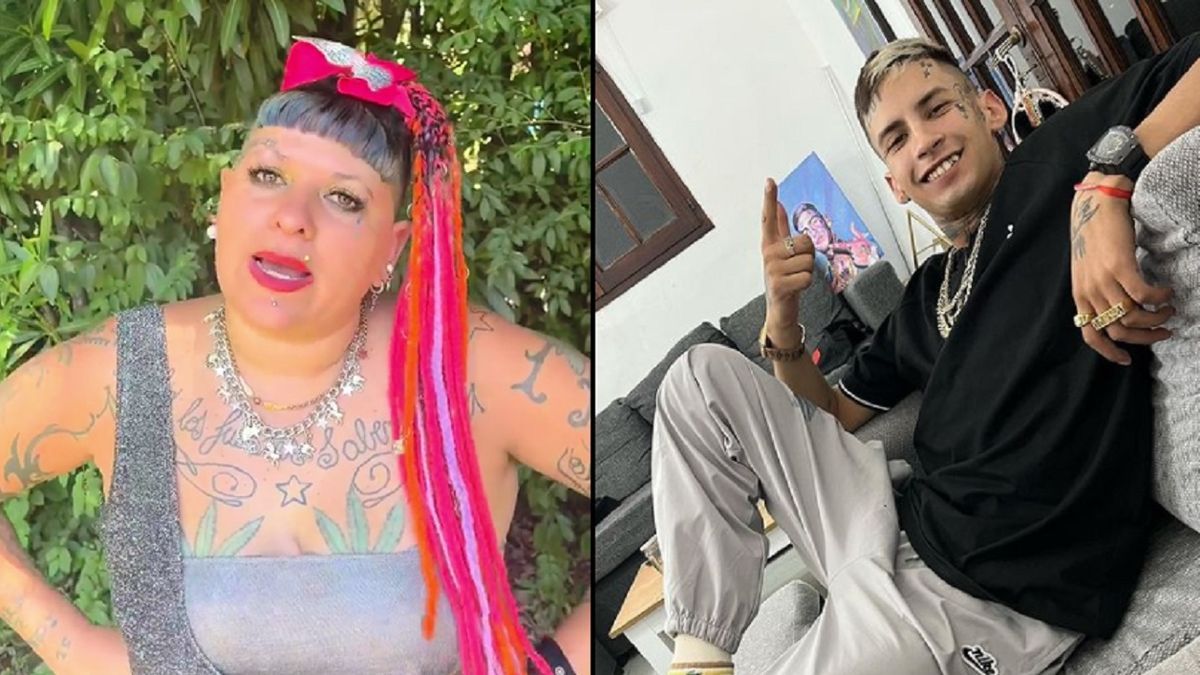 La Chabona se enojó y destrozó a su ex amigo L-Gante
