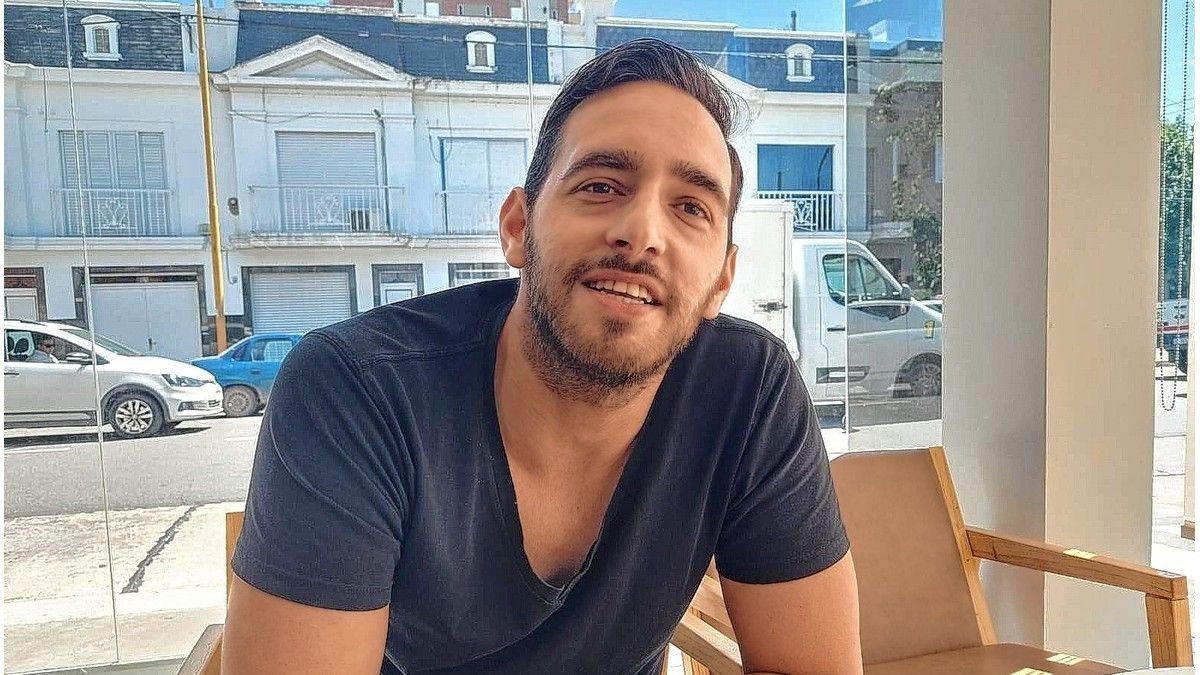 Gabriel Morelli, un nadador activo pero sin presiones