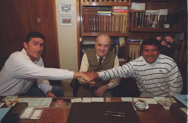Cuando Poy espió a Diego Maradona