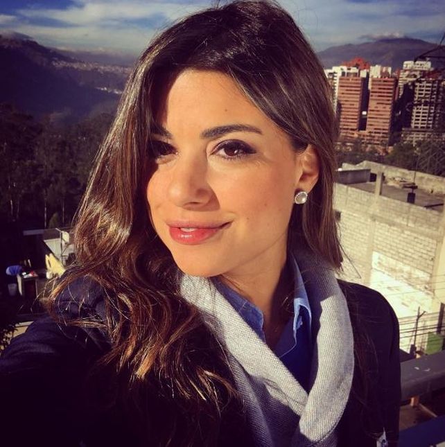 La periodista de Colombia que subió la temperatura en San Juan