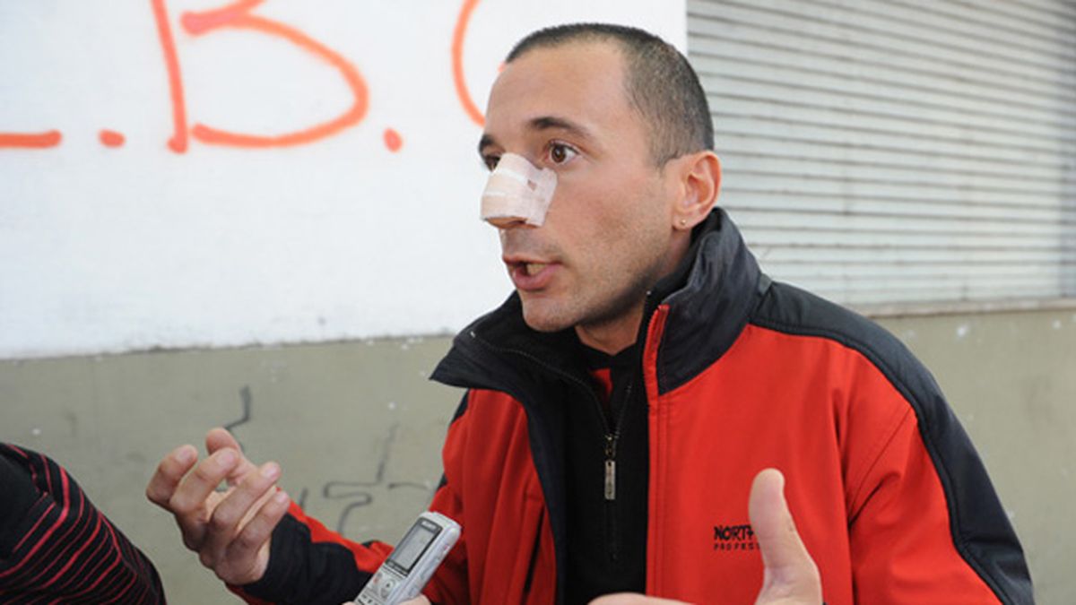 Soy policía, pero lo que hice fue separar a Erico Neironi que se estaba ...