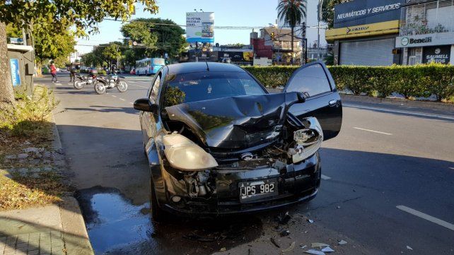 Con más autos en las calles, volvieron los choques