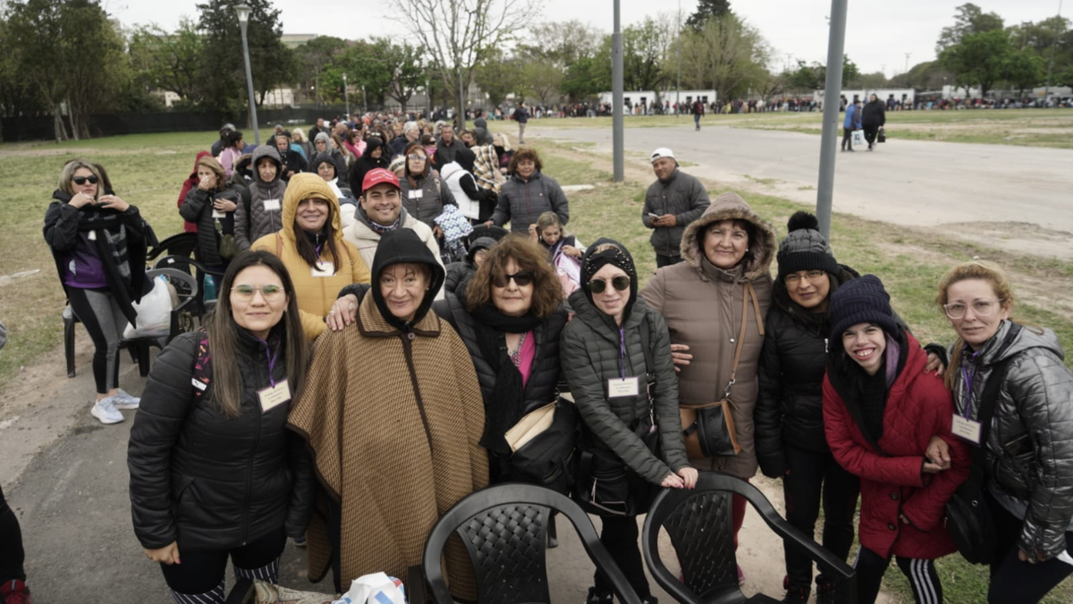 Martes de fe: otra impresionante convocatoria para ver a Leda Bergonzi