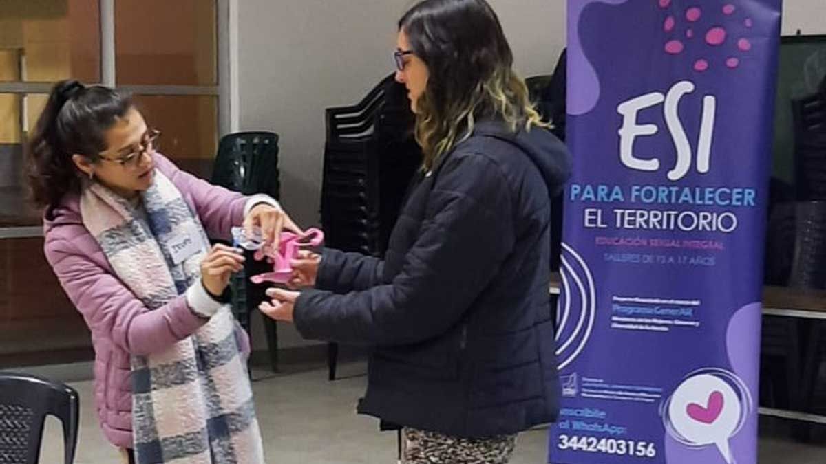 Talleres sobre ESI para jóvenes