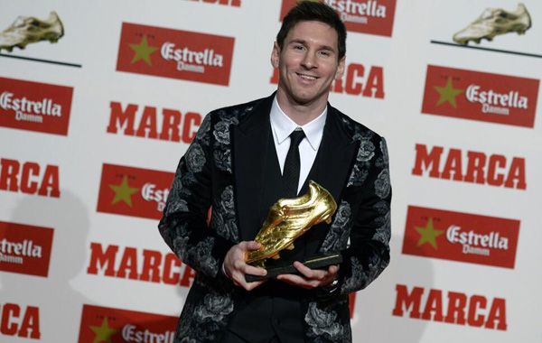 El singular traje que Lionel Messi lució para recibir el Botín de oro