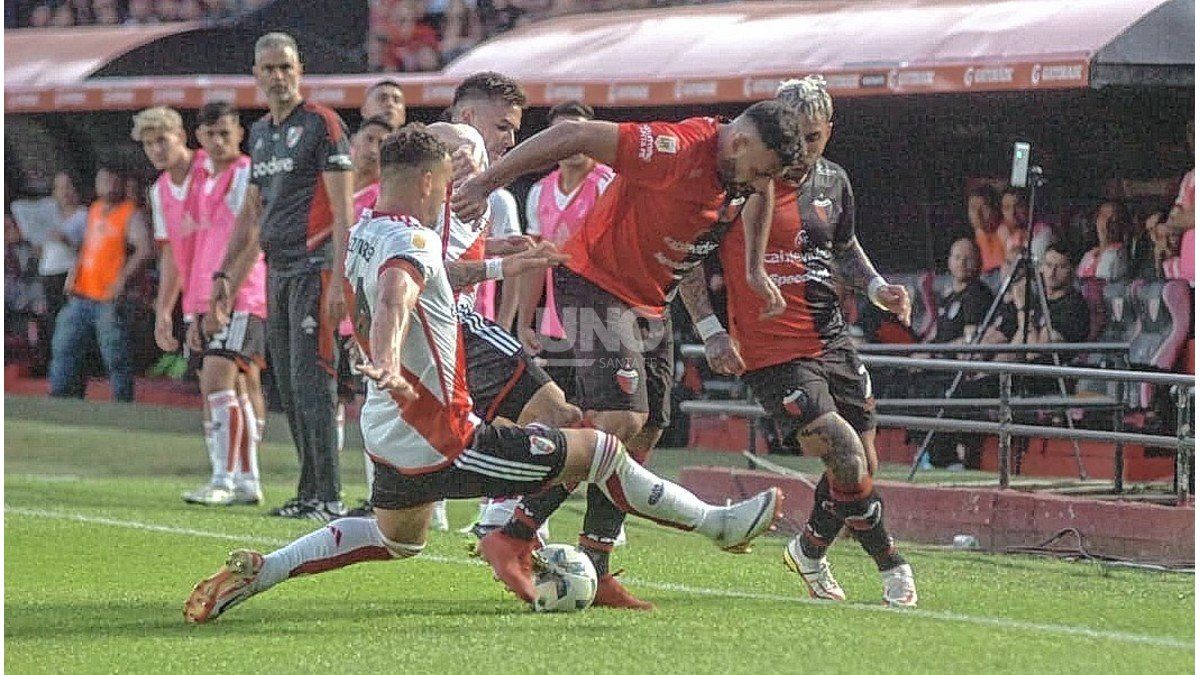 Colón puso todo y sacó un buen empate ante River