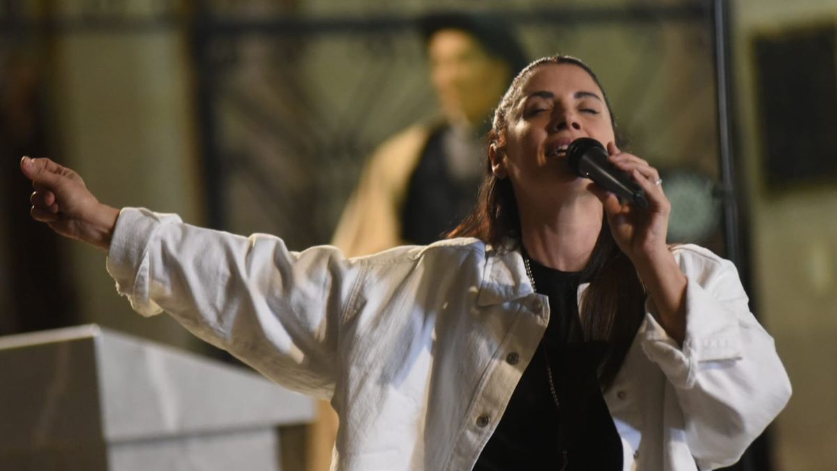 En medio de la euforia de los fieles, habló Leda y dejó un mensaje de ...