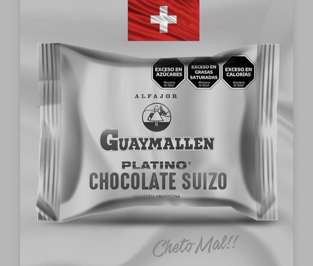 Luego de la polémica, Guaymallén aseguró que lanzará el alfajor platino de chocolate suizo y ...