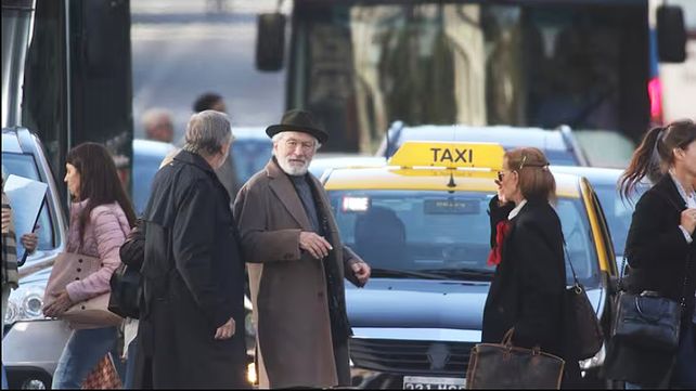 Robert De Niro y Luis Brandoni: primeras imágenes de Nada