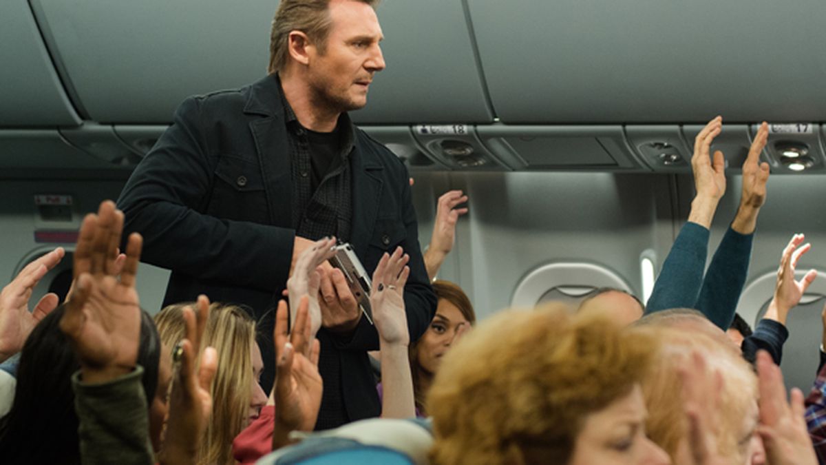 Terror a bordo de un avión con Liam Neeson y 150 pasajeros