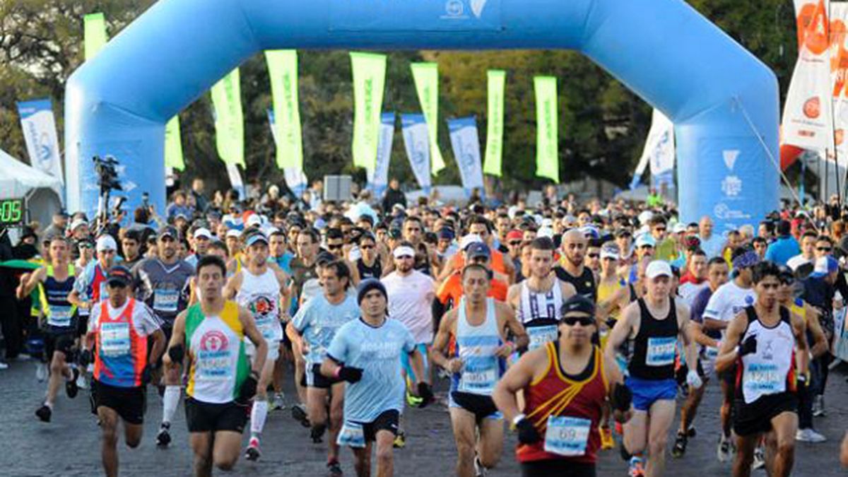 Las imágenes del Maratón Internacional de la Bandera