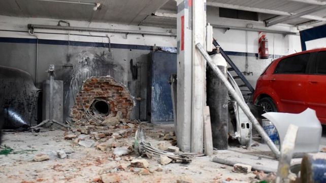 Fuerte explosión de una caldera en un lavadero industrial en la zona sur