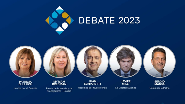 Debate presidencial: todo lo que tenés que saber y qué es el botón rojo