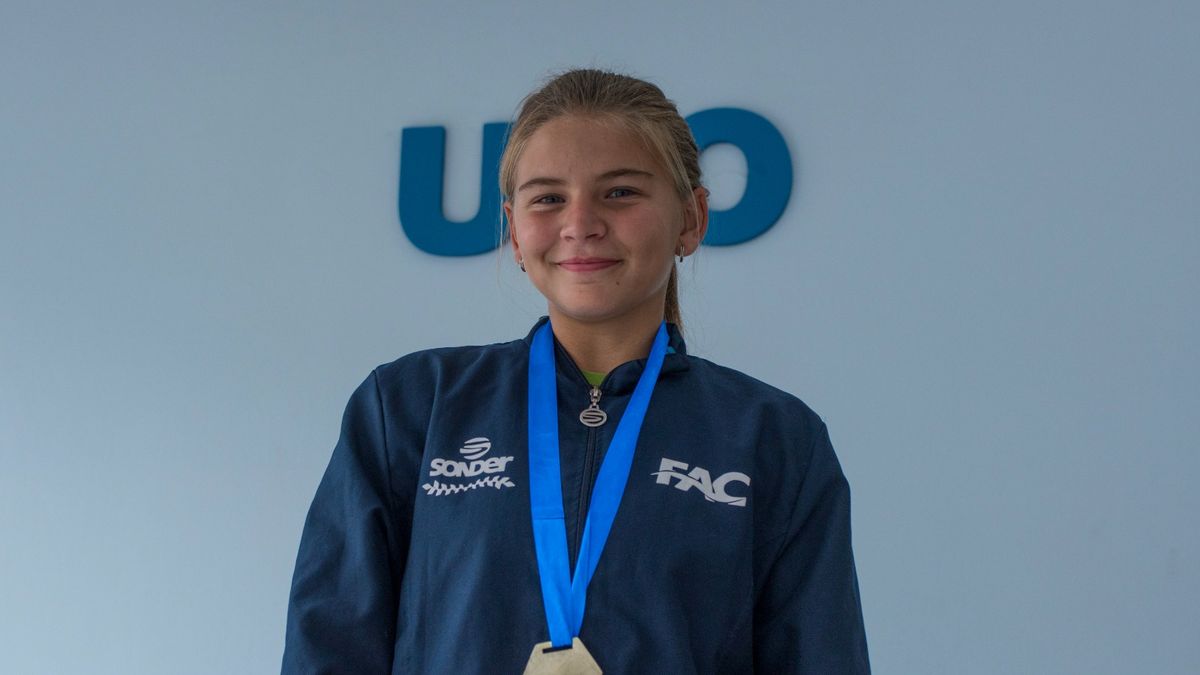 Lara Abud brilló en el Campeonato Panamericano