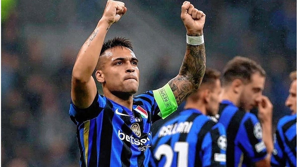 Lautaro Martínez convirtió en la goleada del Inter
