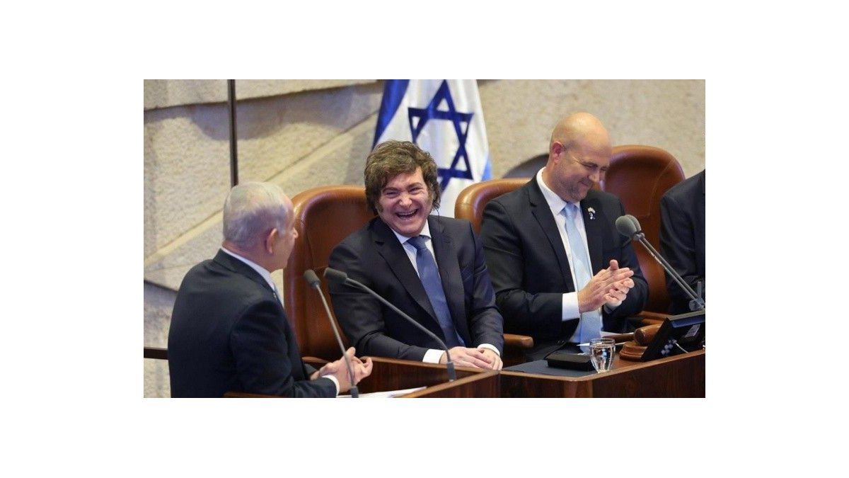 Milei habló en el parlamento de Israel y confirmó que mudará la ...