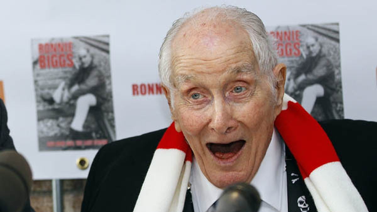 Falleció Ronnie Biggs, el autor del robo del siglo al tren postal