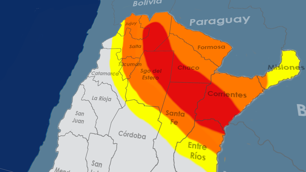 Entre Ríos cruzada por tormentas de todas las escalas