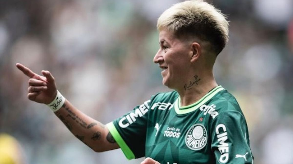Yamila Rodríguez debutó en Palmeiras con un doblete