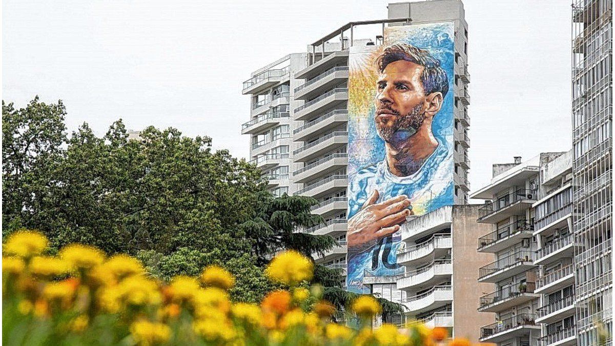 En Chajarí realizarán un mural en homenaje a Lionel Messi