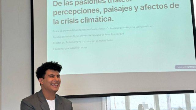 Sueño cumplido: Ignacio Müller se convirtió en el primer egresado ...