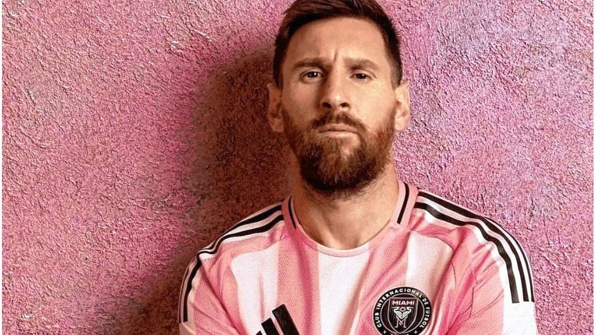 Messi presentó los nuevos modelos de camiseta de Inter Miami