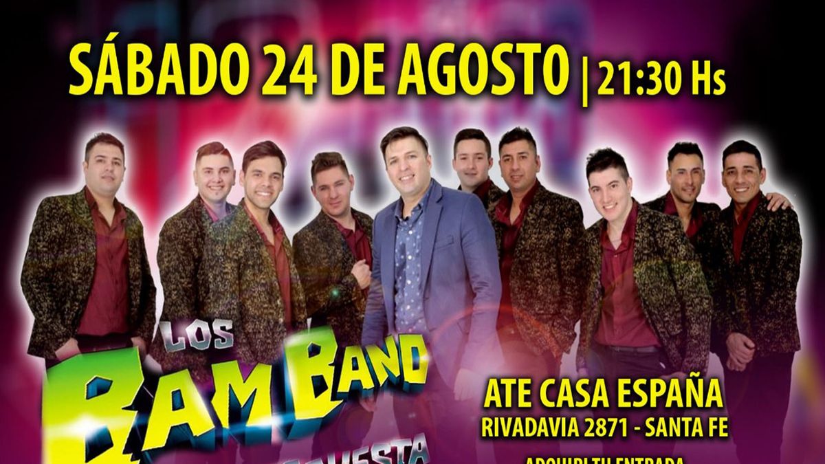 Los Bam Band Orquesta se presentan en ATE Casa España