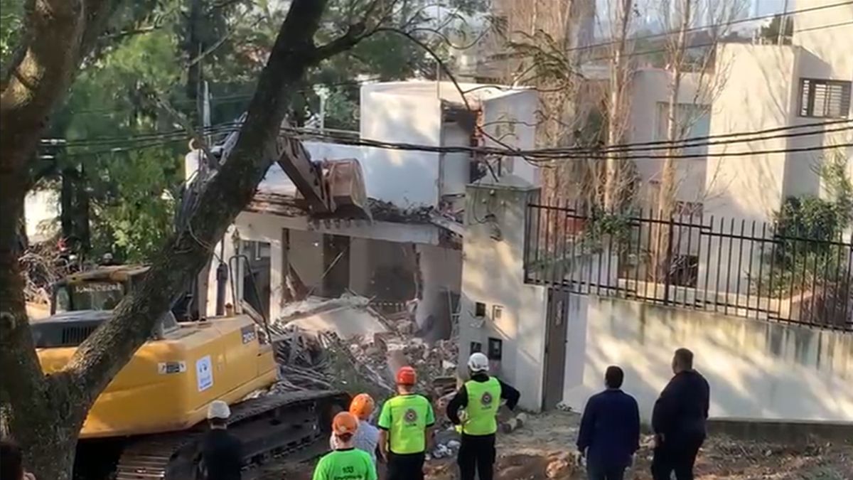 Casa derrumbada: El panorama es bastante complicado, advirtió el jefe ...