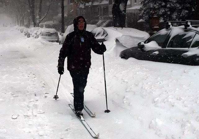 Las imágenes más impactantes de Jonas, la supernevada que azota a los EEUU