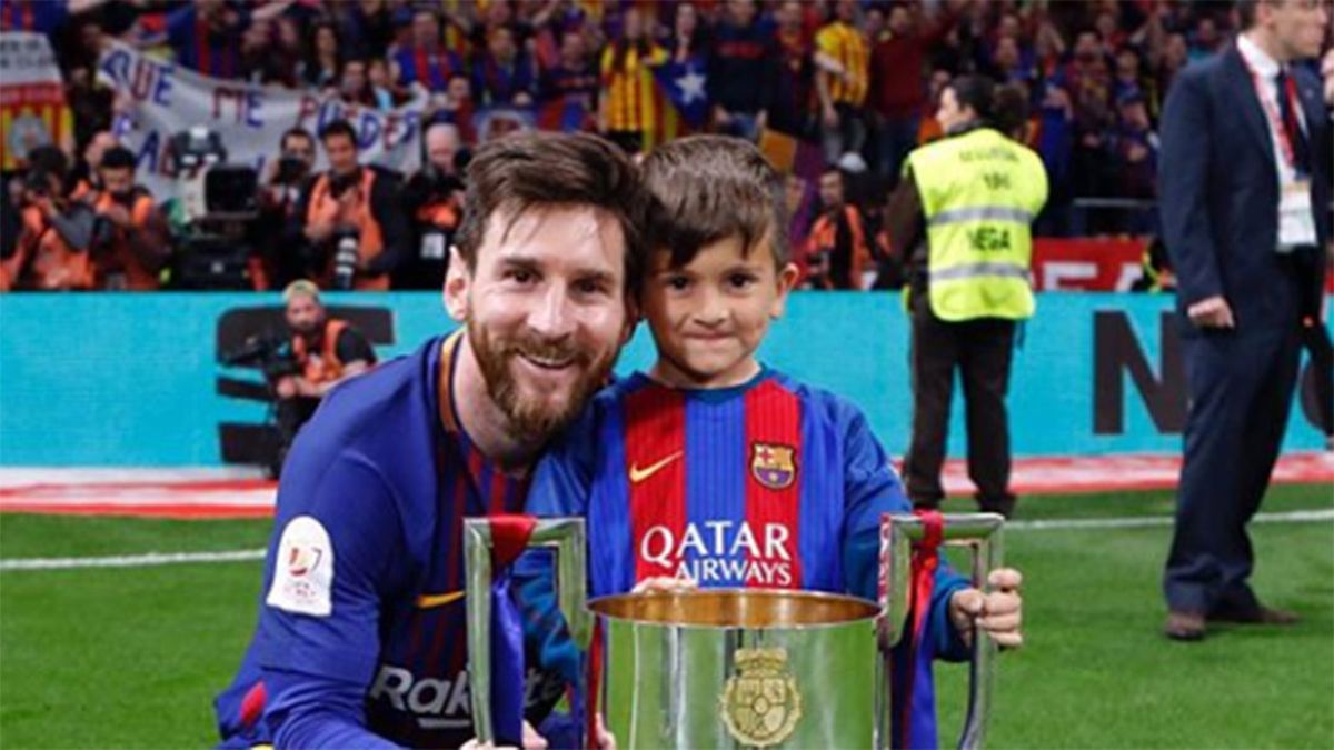 El golazo de Thiago Messi que sacudió las redes