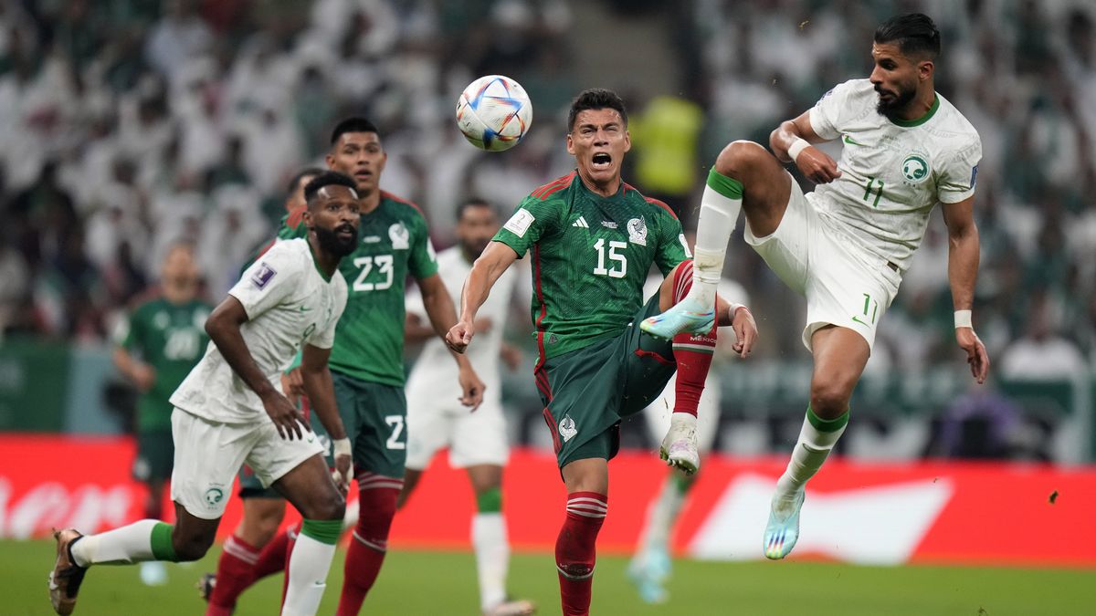 Mundial Qatar 2022: México venció 2-1 a Arabia Saudita