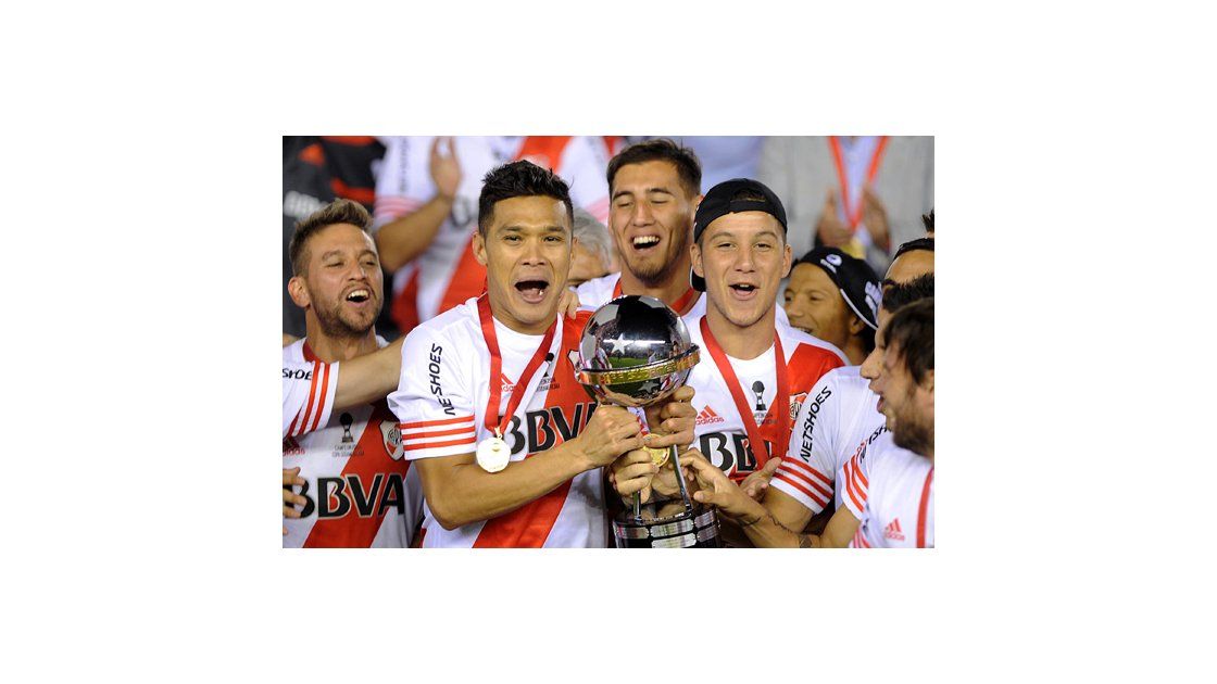 Festeja la banda: River consiguió un título internacional después de ...