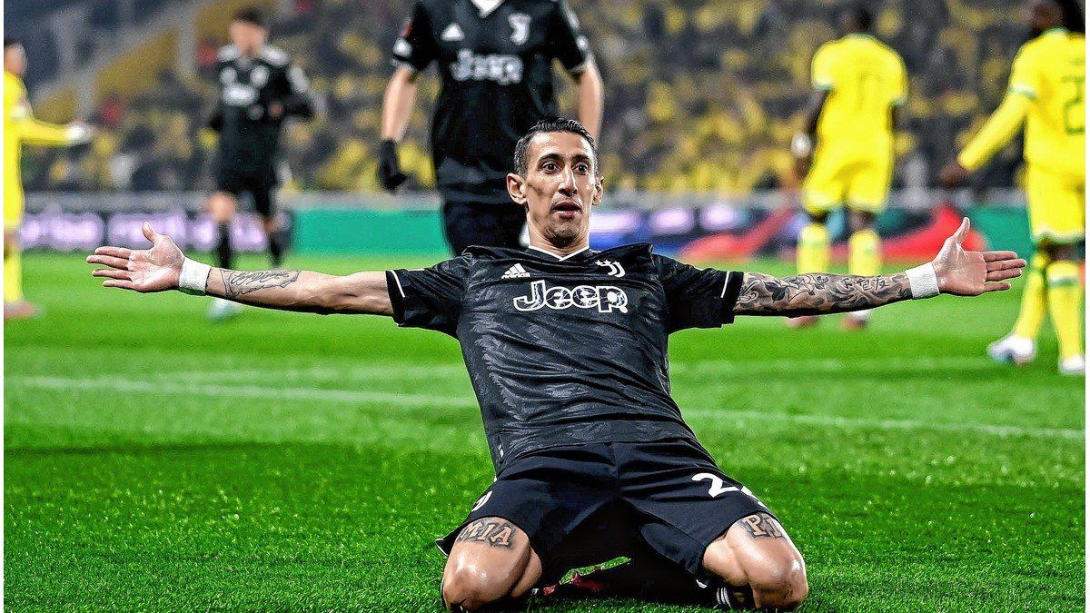 Di María la rompió en el triunfo y clasificación de Juventus