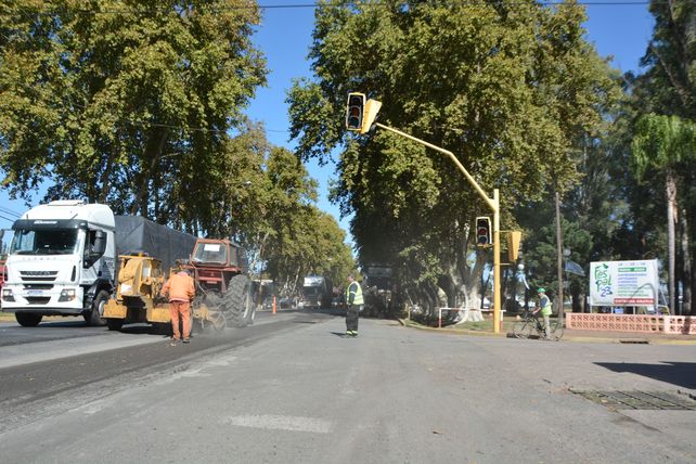 Continúan los trabajos en la ruta 33 en jurisdicción de Chabás