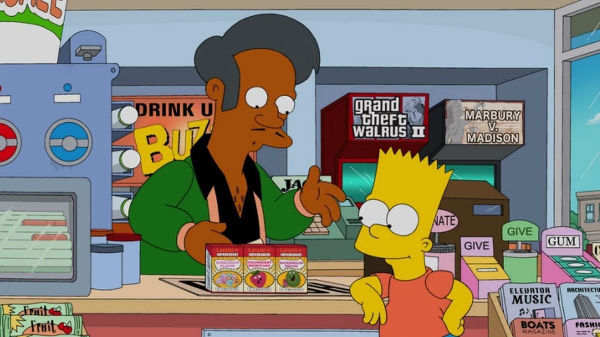 ¿Van a sacar a Apu de Los Simpson?