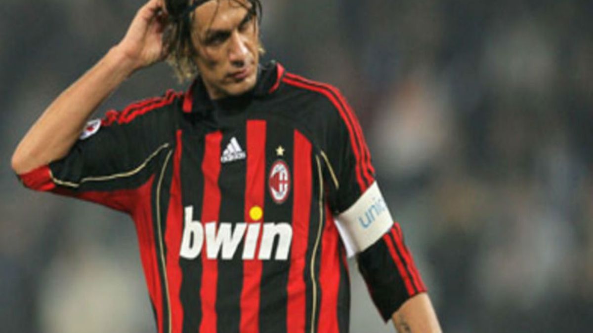 Soy el mayor perdedor de la historia, aseguró Paolo Maldini