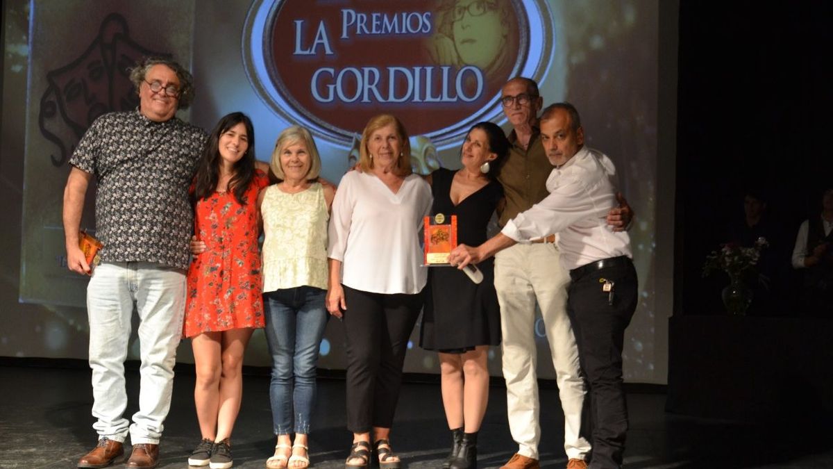 Los premios La Gordillo distinguieron al teatro local con una fiesta ...