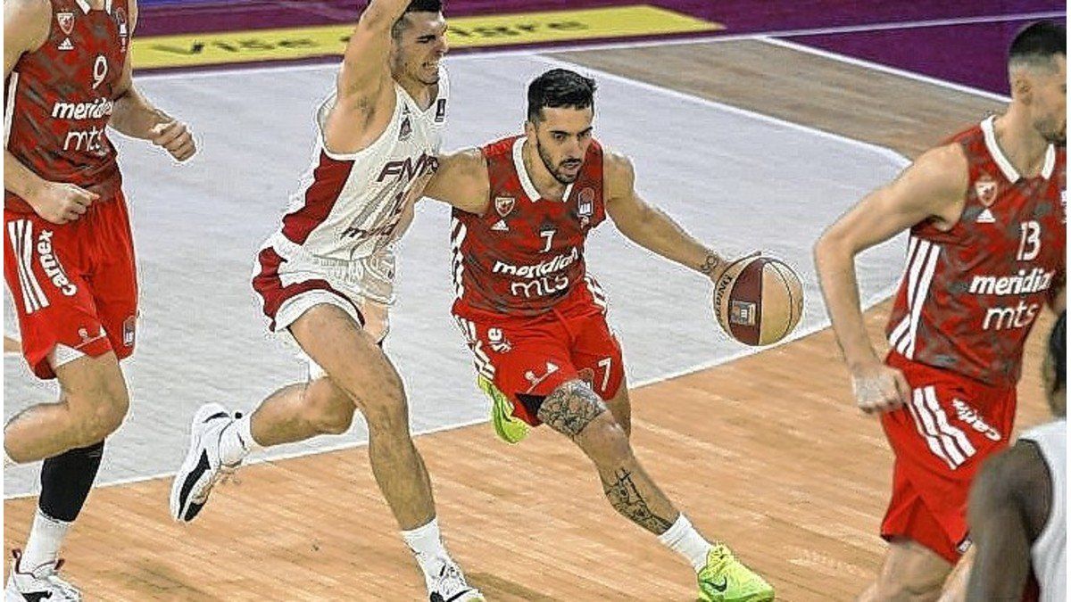 Campazzo y Vildoza, vitales en el triunfo de Estrella Roja