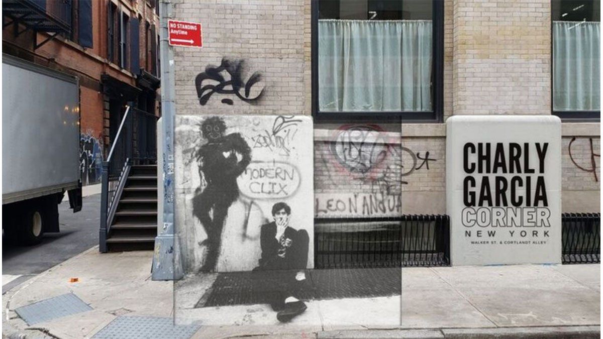 Charly García tendrá su propia esquina en Nueva York